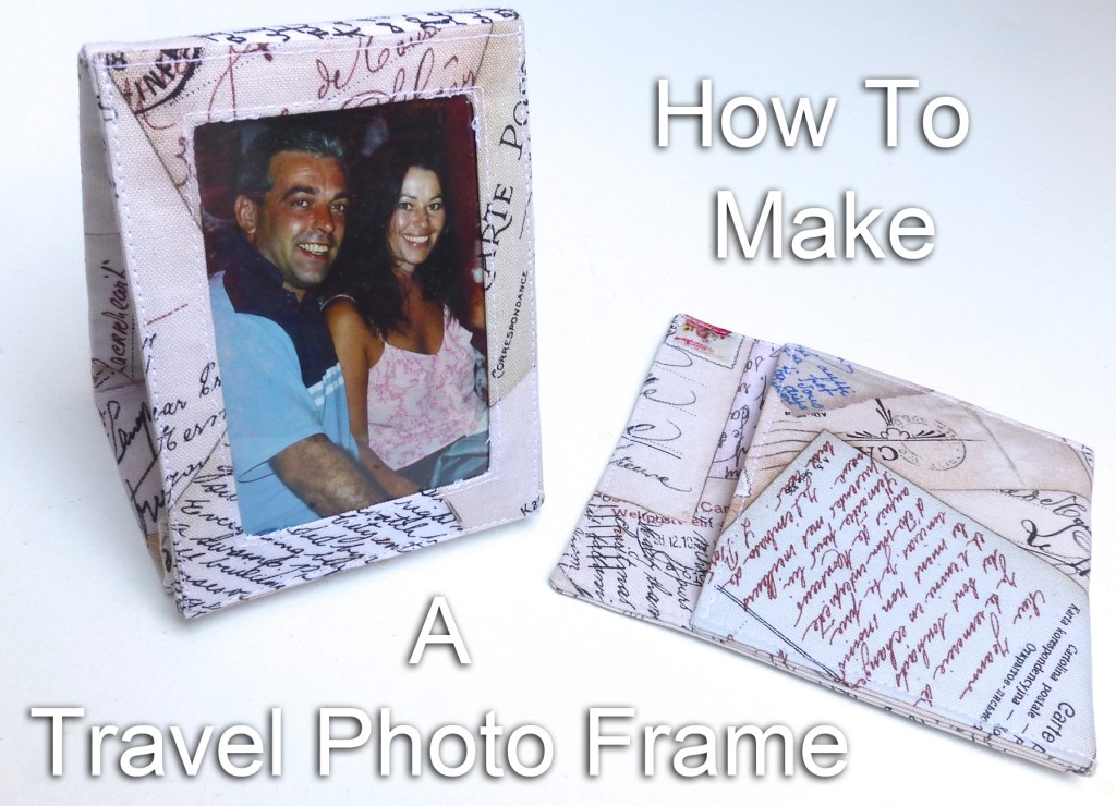 Folding Travel Photo Frame And Case | Sewchet